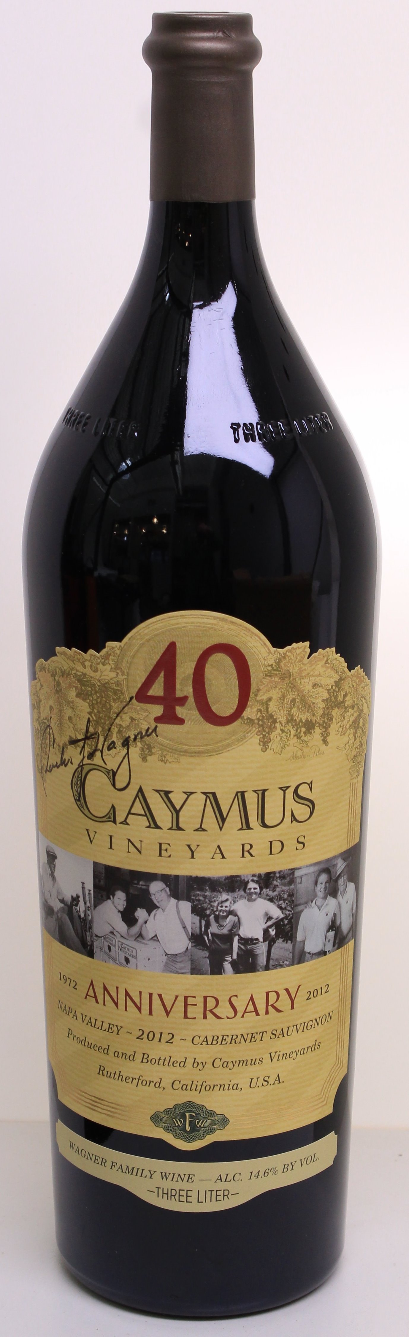 2012 Caymus Vineyards Caymus Vineyard 40th Anniversary Cabernet ...